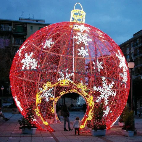 Buy Custom Commercial Outdoor Decoration 3d Large Led Decoration Motif ...