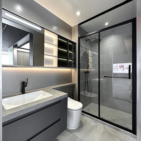 Buy Custom Complete Bathroom Pod Integrated Shower Room Integrated ...