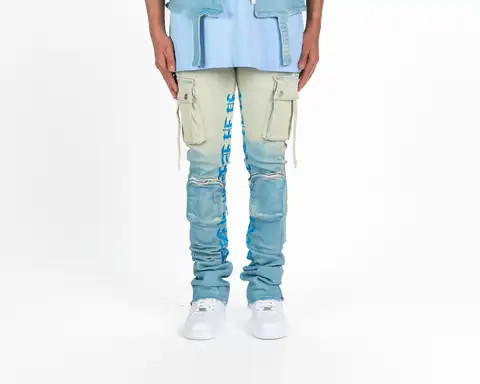 Buy Custom Mens Jeans Hommes Painted Flare Sweatpants Vintage Mens ...