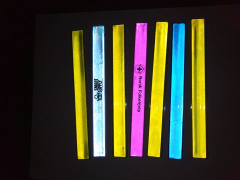 Buy Custom Personalized High Visible Colorful Snap Wrap On Reflex Arm ...