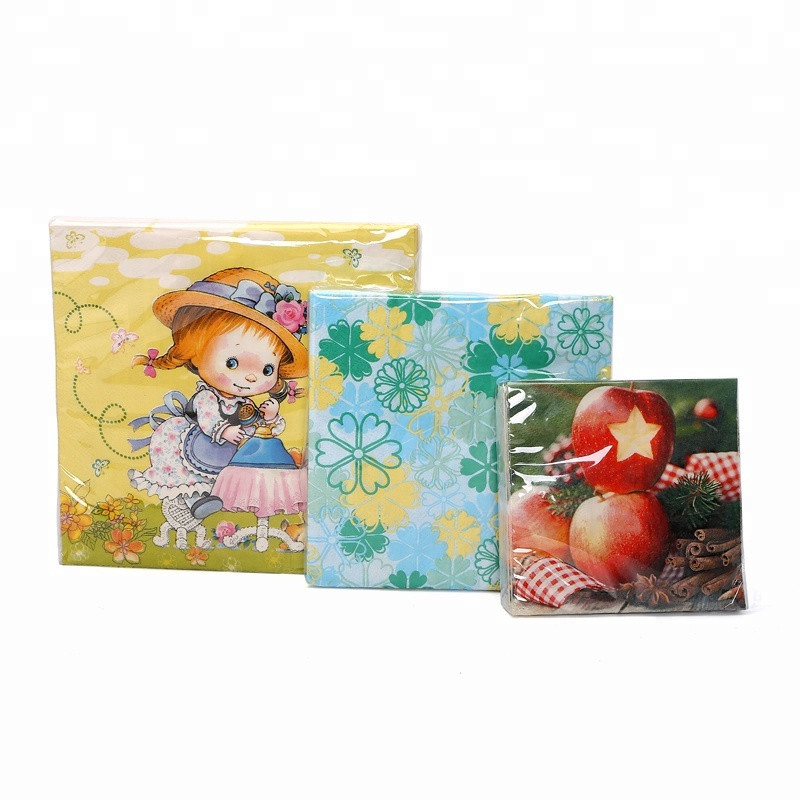 Buy Custom Tissue Paper Dinner Tissue Culture Table Napkin Double Layer ...