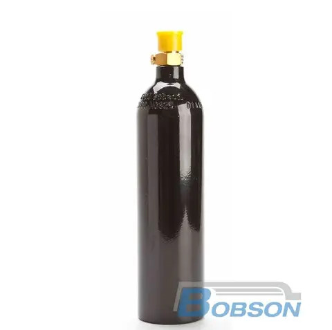 Buy Customized 500ml (12oz) 1800 Psi Aluminum Cylinder Gas Tank With ...