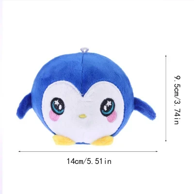 Buy Decompression Squeeze Toys Plush Cartoon Penguin Ball Slow Rebound ...