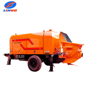 Buy Diesel Engine Trailer Mounted Concrete Pumps And Used Concrete Pump ...