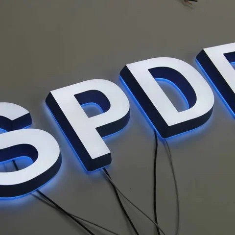 Buy Electronic Signs Shop Led Light Sign Board Outdoor Light Led Letter ...