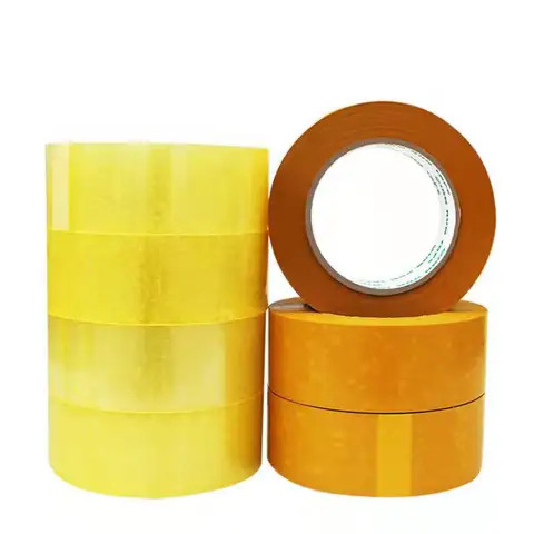 Buy Factory Custom Logo Sticker Bopp Wholesale Transparent Large Roll ...