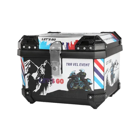 Buy Factory Pp Plastic Motorcycle Trunk Motorcycle Top Box Accessories ...