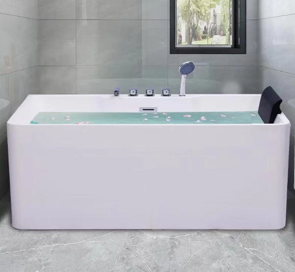 Buy Freestanding Integrated Seamless Luxury Spa Acrylic Bathtub With A ...