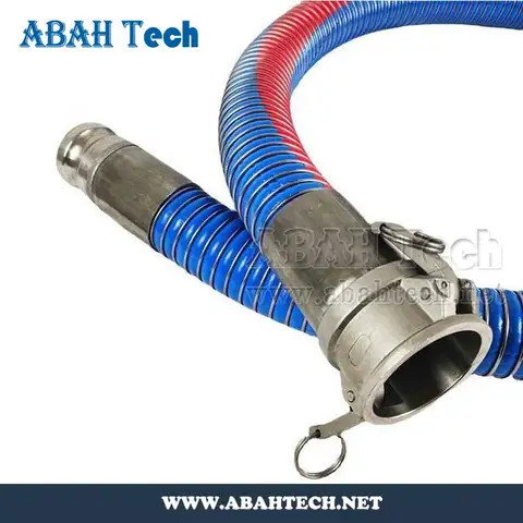 Buy Fuel Tanker Discharge Pipe Flexible Hose With Dry Break Coupling ...