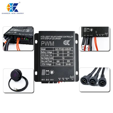 Buy Gloss Automatic Street Light Control Solar Energy System Pwm Remote ...