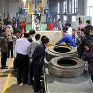 Buy Henan Tire Crusher Machine Tire Recycling Rubber Powder Production ...
