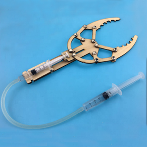 Buy Homemade Hydraulic Pneumatic Manipulator Model Diy Children's Toy ...