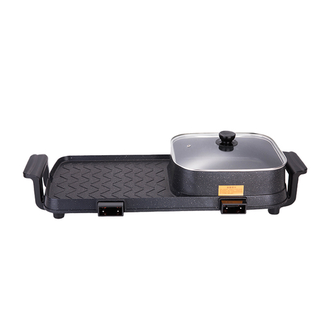 Buy Hotpot Cooker Japanese Portable Multifunctional Tow-in-one Bbq Gril ...