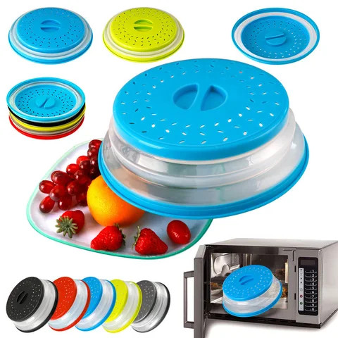 Buy Household Microwave Splatter Guard Shield Bowl Dish Splash Lid ...