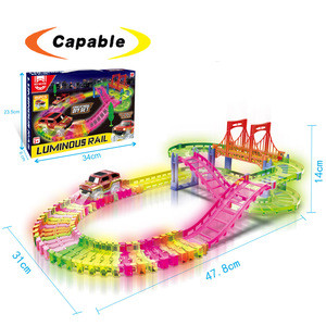 Buy Kids Toys 2018 B/o Mini Luminous Rail Light-up Toys Noctilucence Track Car from Shantou ...