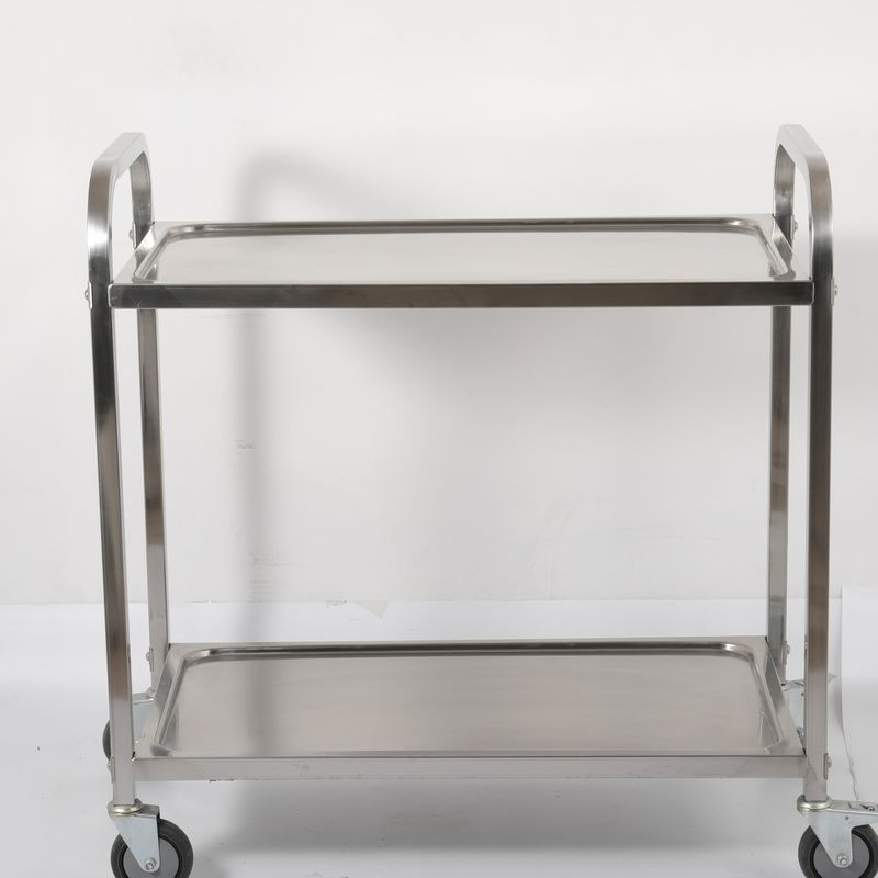 Buy Low Moq Stainless Steel Square Tube Hand Cleaning Trolley Cart from ...