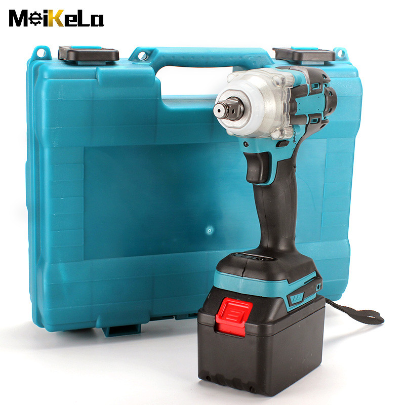 Buy Meikela Rechargeable Power Tool Battery Brushless Impact Wrench ...