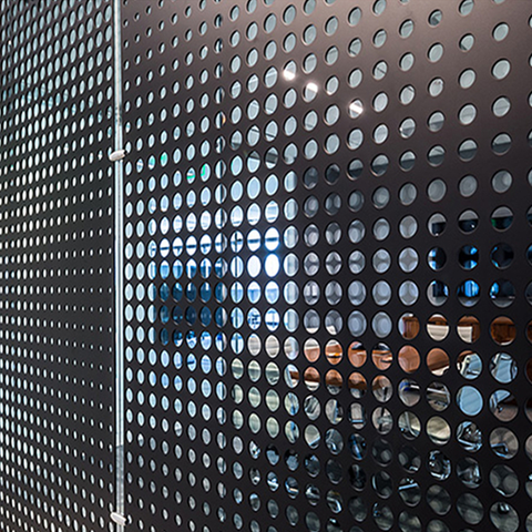 Buy Modern House Metal Cladding Cnc Laser Cutting Perforated Aluminum ...
