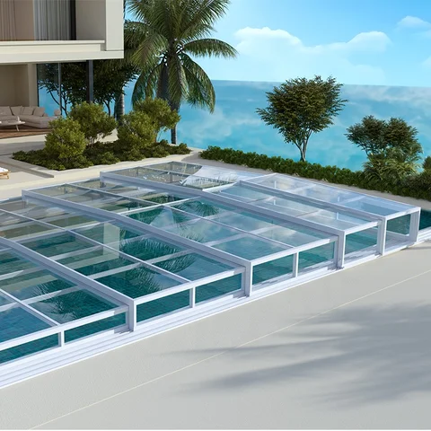 Buy Modern Professional Aluminum Movable Sunroom Dome Foldable ...