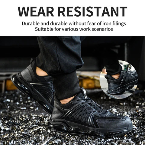 Buy New Steel Toe Comfortable Anti Puncture Anti Smashing Work Shoes ...