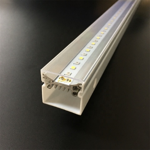 Buy Polycarbonate Plastic Co Extrusion Square Led Light Tube Housing ...