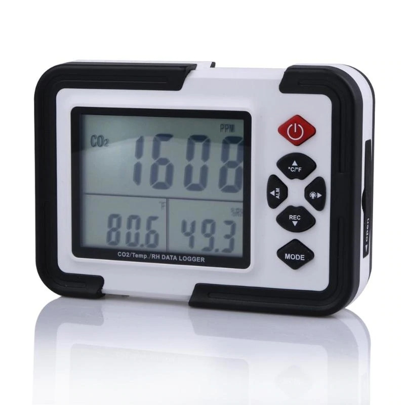 Buy Portable Digital Co2 Meter Co2 Monitor Detector Ht 2000 Gas ...