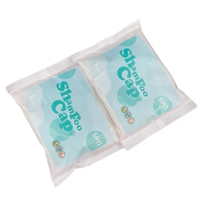 Buy Private Custom Label No-wash Disposable Hat Wipes Elderly Hair Care ...