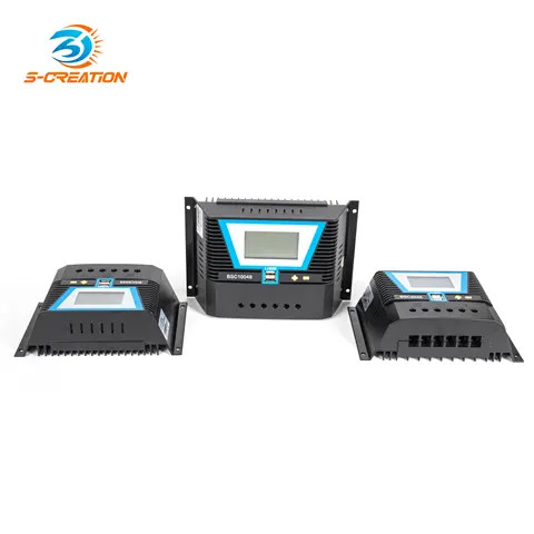 Buy Pwm Solar Panel Controller Off Grid 60a Auto Solar Charge ...