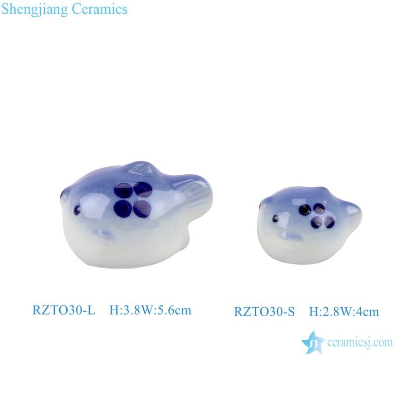 Buy Rzto30 To 45 Ceramic Small Animal Fish Frog Duck Tortoise Ornament ...