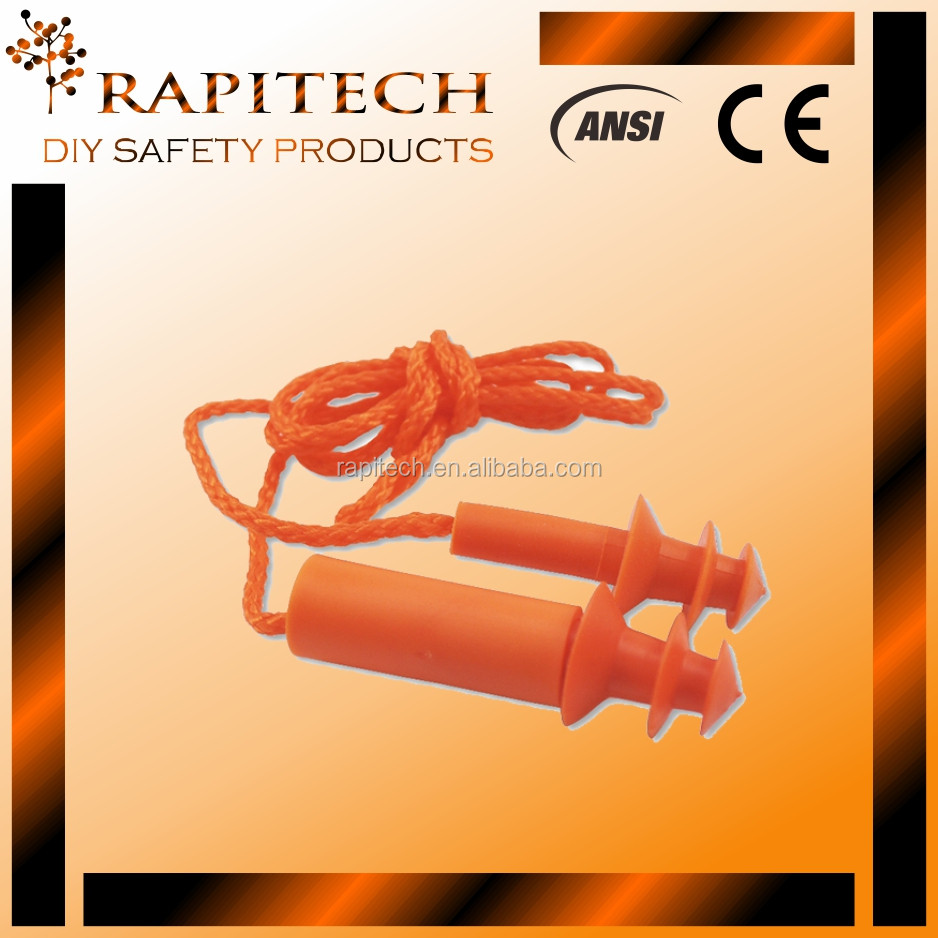 Buy Safety Hearing Protection Corded Ear Plugs from RAPITECH ...
