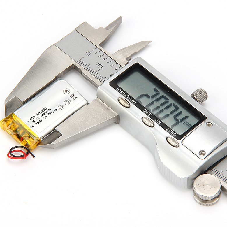 Buy Small Battery 3.7v 400mah Dtp602035 Li-ion Li-polymer Battery With ...