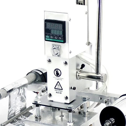 Buy Small Sized Desktop Semi Automatic Hot Stamping Machine Hot Stamp ...