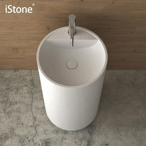 Buy Solid Surface Stone Resin Freestanding Basin Wd38236 from Foshan ...