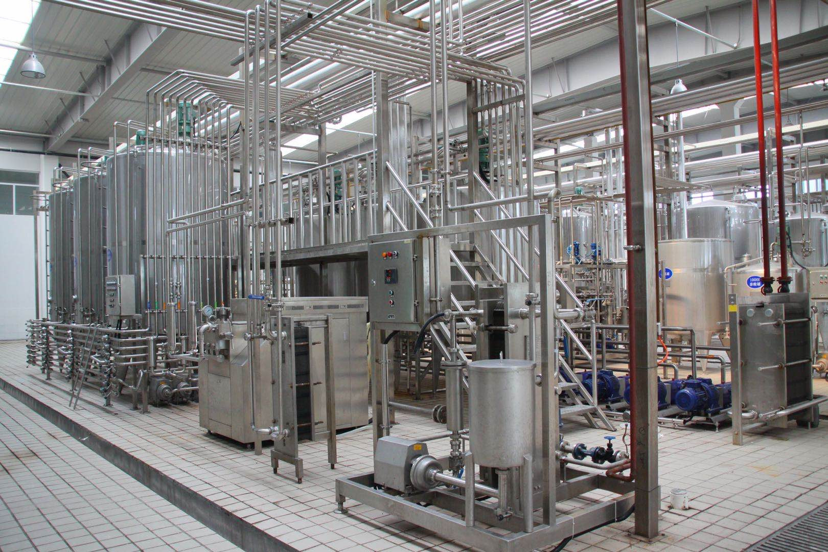 Buy Sterilized Flavored Milk Production Line Milk Beverage With ...