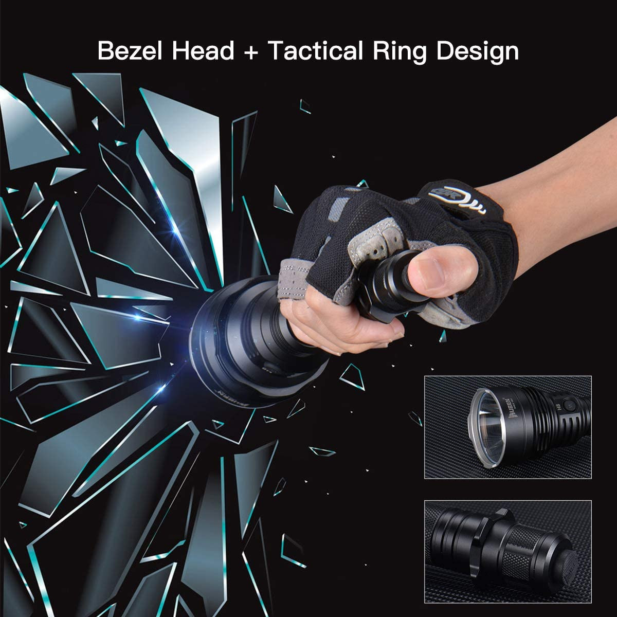 Buy Tactical Army Hunting Torch Light Rechargeable Army Defense ...