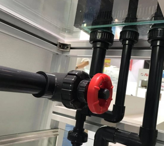 Buy Upvc Plastic Gate Valve Flow Control Valve Precision Control Hand ...