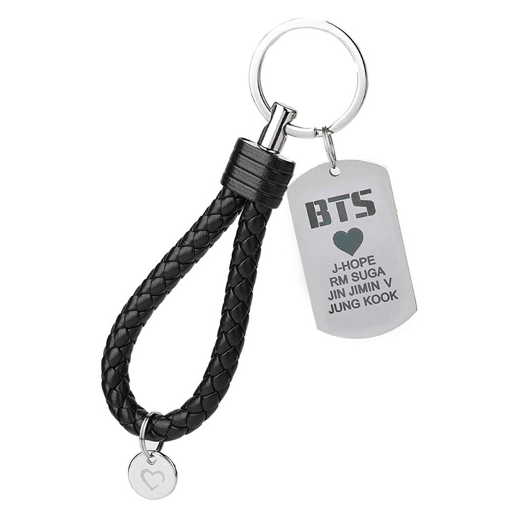 Buy Wholesale Custom Kpop Bts Product Merchandise Keychains For Gift ...