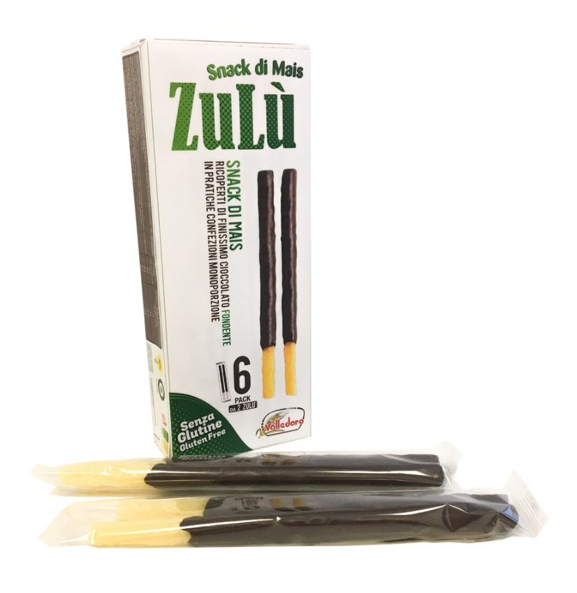 Buy Zulu, Italian Corn Sticks Covered With Dark Chocolate, Gluten Free ...