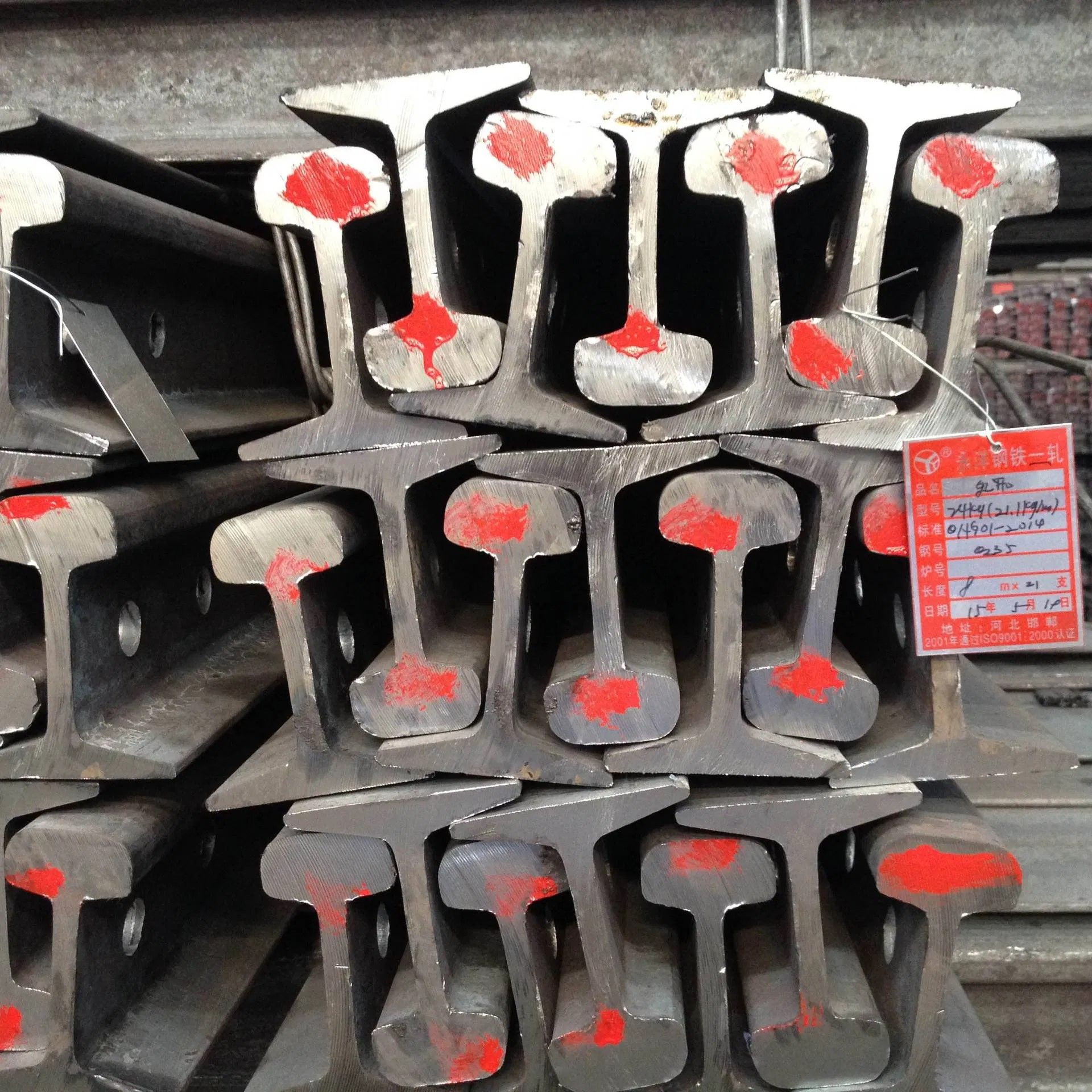 Buy Best Quality Used Rails Scrap Hms Scrap Melting Ferrous Steel Rail ...