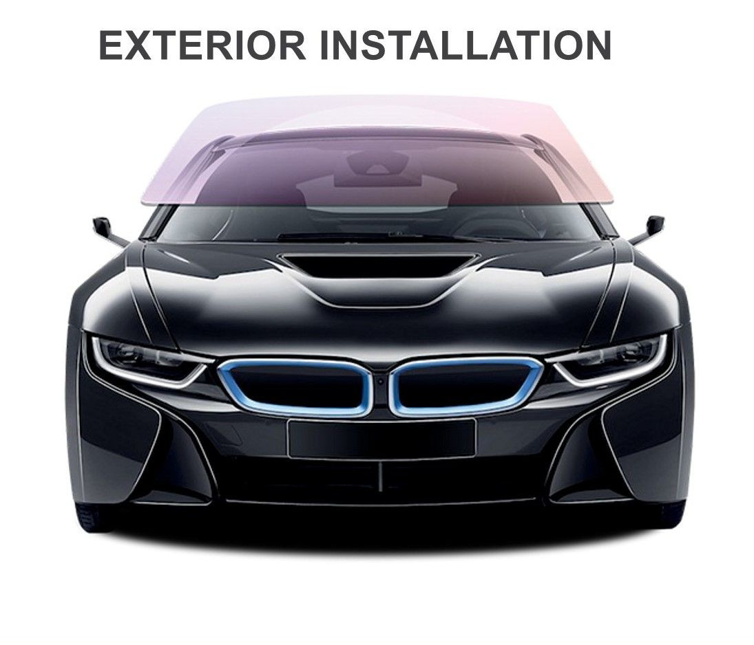 Buy Car Windshield Paint Protection Film (ppf) 1.52m * 15m 6mil from ...