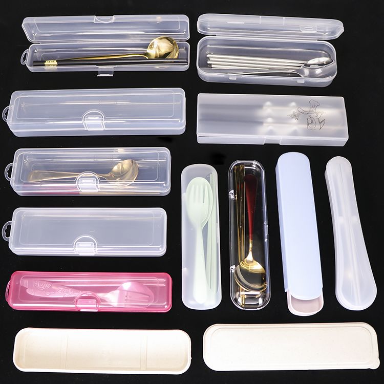 Buy Spoon Fork Chopsticks Cutlery Set Case Flatware Sets Case Tableware ...