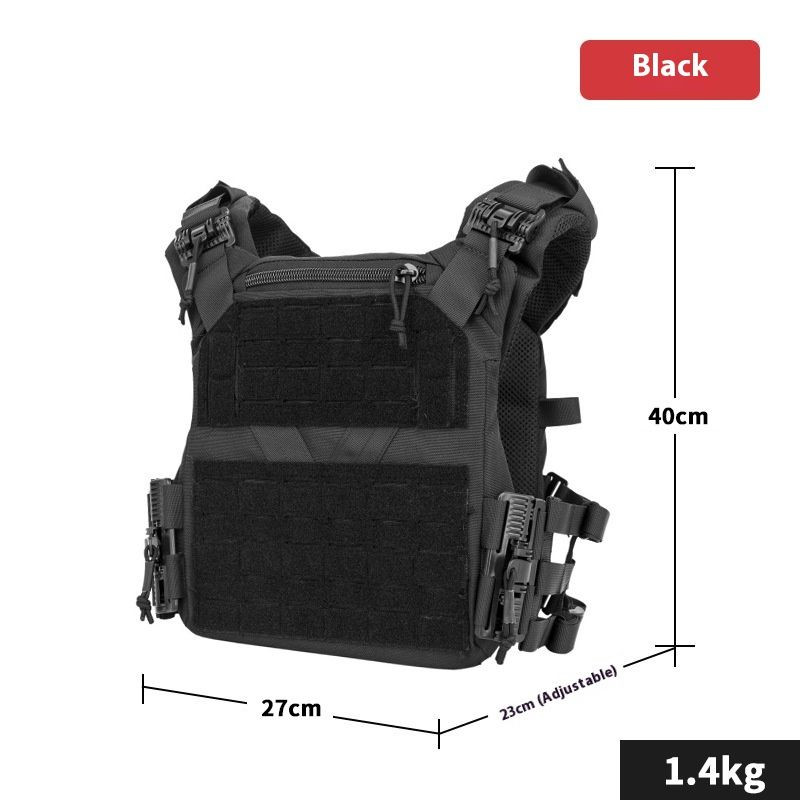 Buy Tactical Vest, Customized Molle Quick-release Anti-slip Bulletproof ...