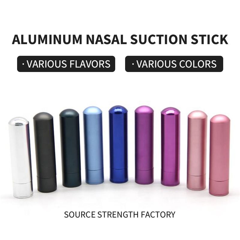 Buy Stylish Nasal Inhaler Aluminum Packaging Essential Oil Blank ...
