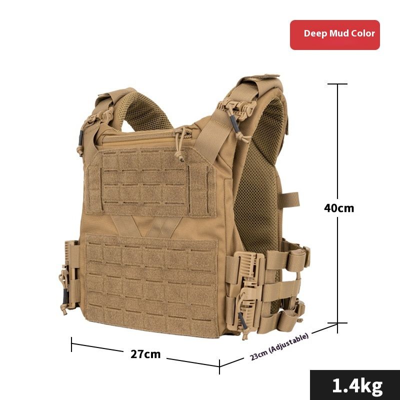 Buy Tactical Vest, Customized Molle Quick-release Anti-slip Bulletproof ...