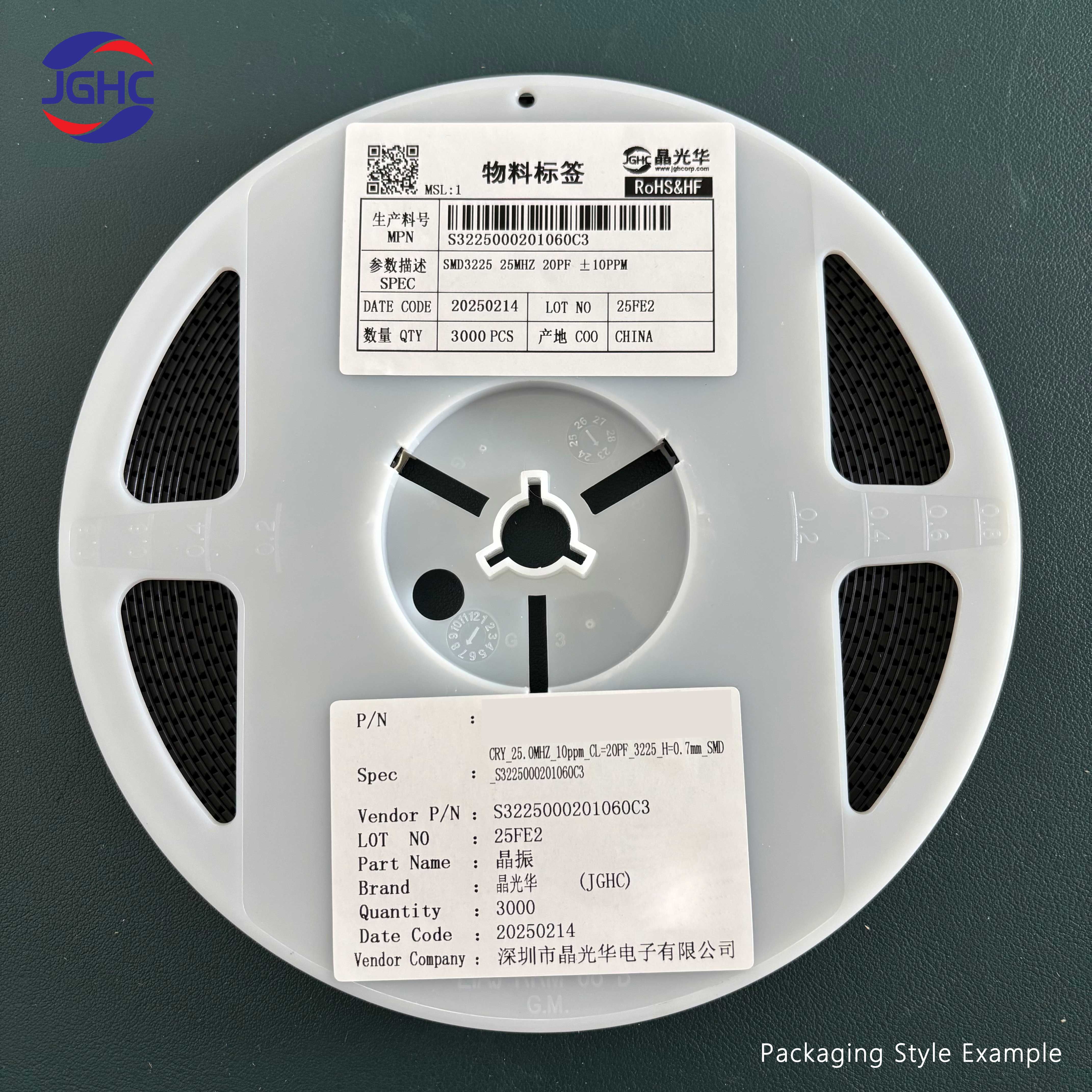 Buy Jghc Glass3225 Crystal Resonator from Shenzhen Jingguanghua ...