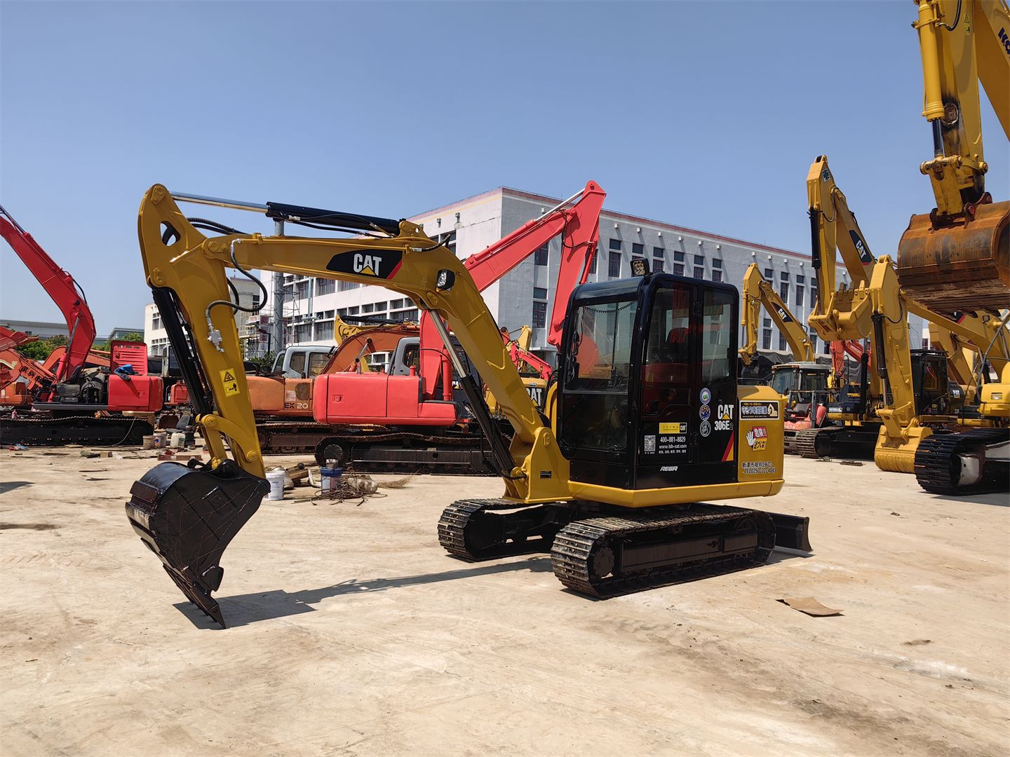 Buy Cat 306e2 Excavator Used Excavators 305.5e 307e Caterpillar ...