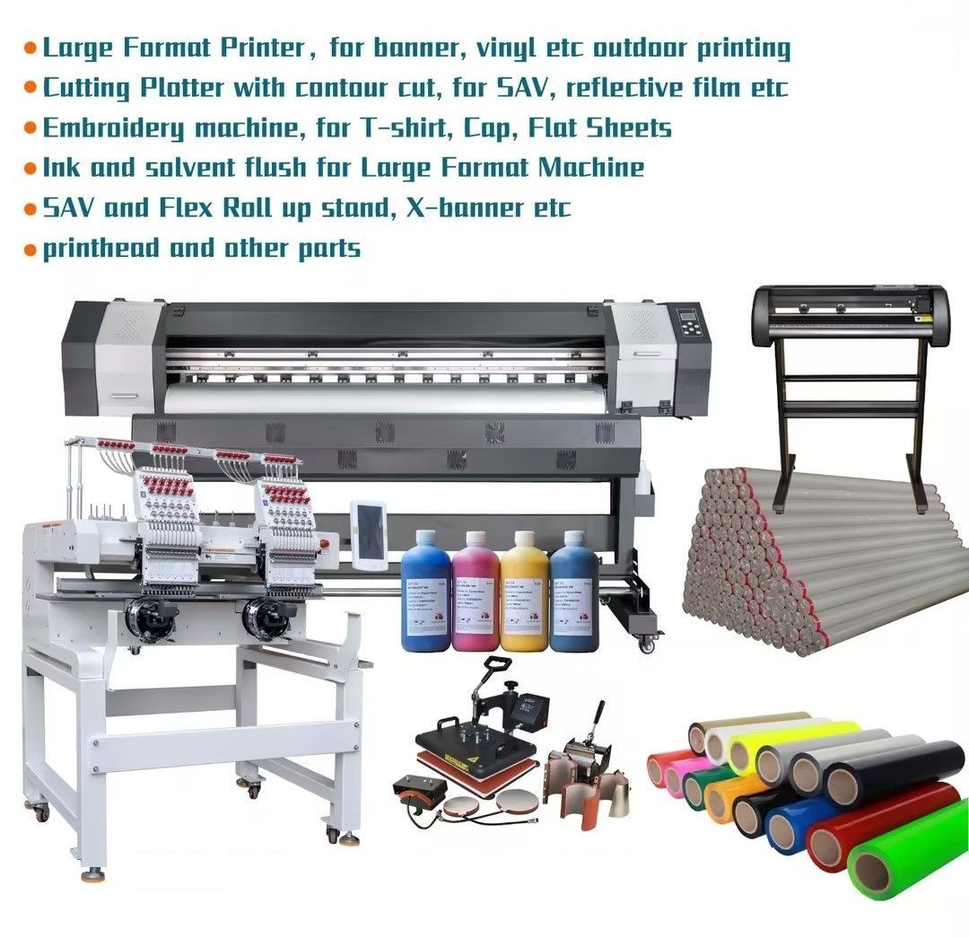 Buy Large Format Printer, Heat Press Machine, Dtf Printer, Vinyl Cutter ...