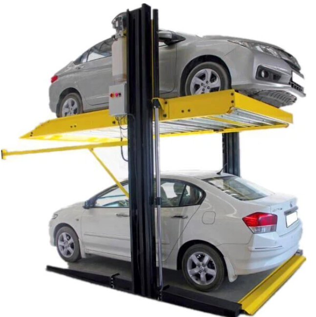 Buy Hydraulically Driven Two-post Parking Lift from Shandong Dongfang ...