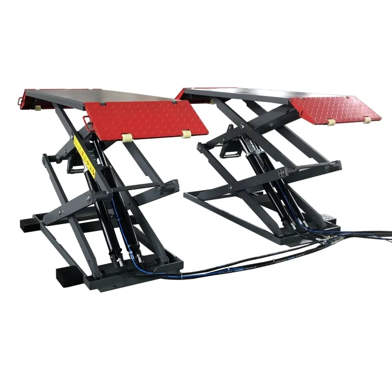 Buy Ultra-thin Car Lifter Hydraulic Scissor Lift Car Elevator from ...