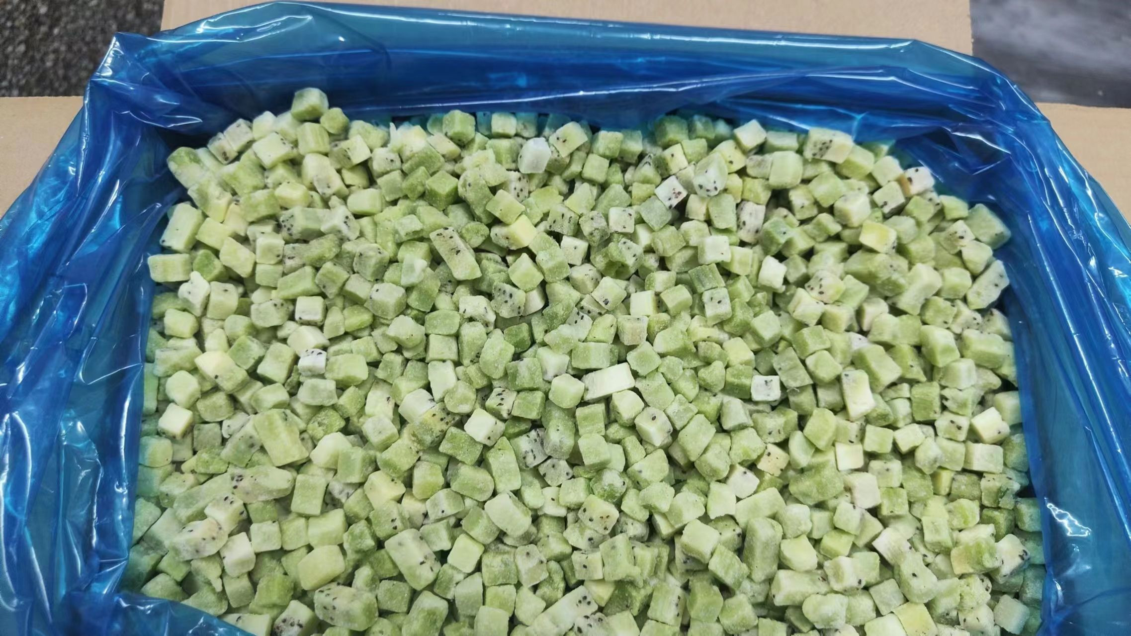 Buy Iqf Frozen Kiwi Diced from TAIAN LEADING, China | Tradewheel.com
